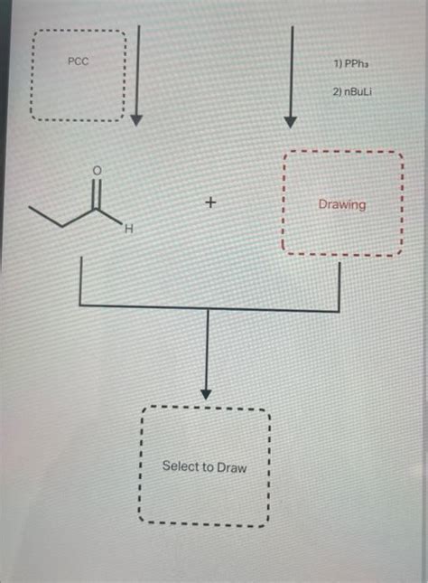 Solved Draw The Missing Organic Structures Or Select The Chegg