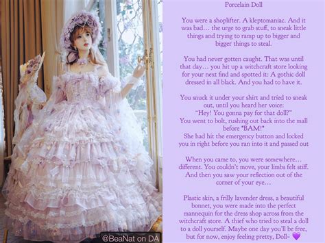Porcelain Doll A Tg Caption By Beanat On Deviantart