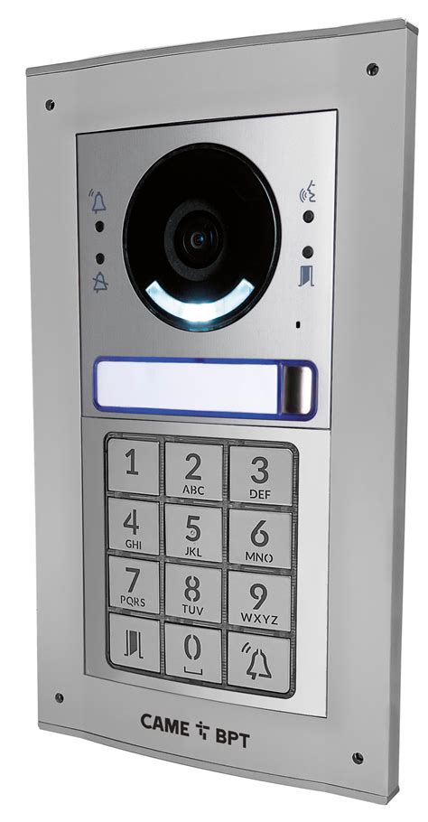 Bpt MTM IP Video Intercom Kit Flush Mount To Call Buttons Keypad Inch White XTS Monitor
