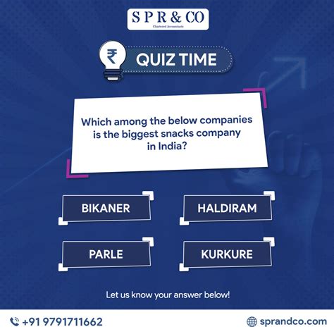 Spr And Co On Linkedin Sprandco Snackquiz Crunchychallenge