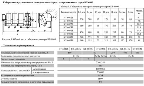 Контактор КТ-6053 380В, 630А, тяговый. Цена • НЭЛ Электро