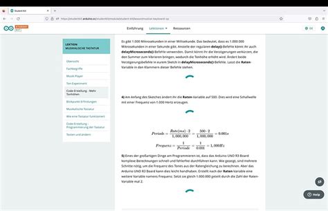 Student Kit Lektionen laden unvollständig Deutsch Arduino Forum