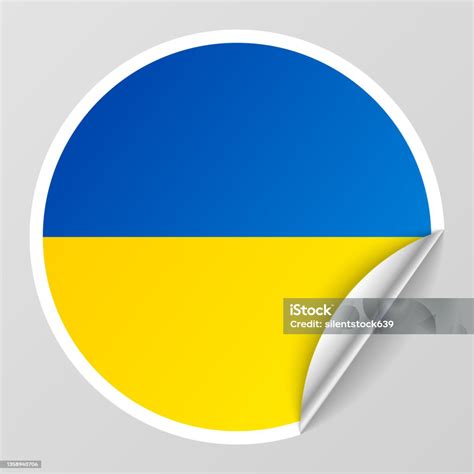 Eps10 우크라이나의 국기의 색상과 벡터 애국 배경 0명에 대한 스톡 벡터 아트 및 기타 이미지 0명 3차원 형태 개념 Istock