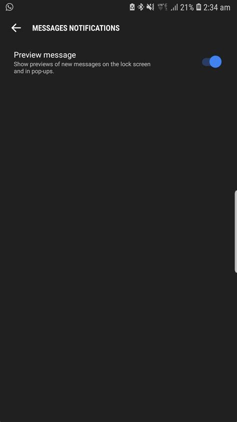 How To Turn Off Message Preview In Notification Ba Samsung Members