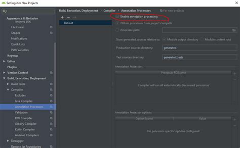 Annotation Processing Lombok Not Working With Android Studio 34