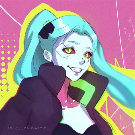 My Rebecca Fanart From Cyberpunk Edgerunners R Anime