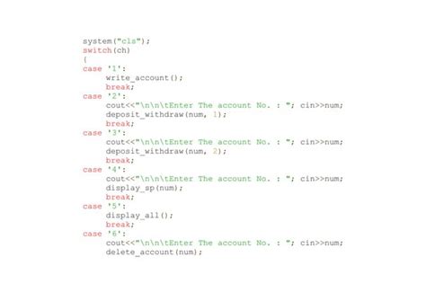 C Coding For Banking System Program PDF Computing Technology Computing