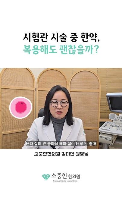 시험관 시술 중 한약 먹어도 괜찮을까😗 시험관 임신 한약 Youtube