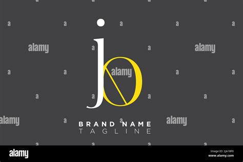 J B Letter Stock Vector Images Alamy