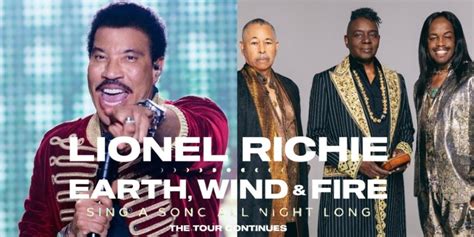 Earth Wind And Fire And Lionel Richie Announce Joint 2026 Tour 1075