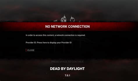 No Conexion To Internet Provider Id Error Why I Can T Play BHVR