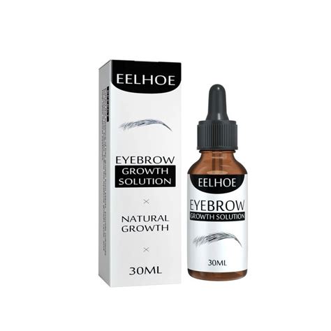 Eelhoe Eyebrow Liquid Black Dense Natural Essential Oil Liquid For