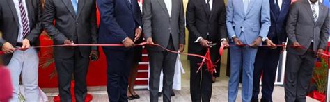 Delmas Inauguration Du Centre Dincendie Et De Secours De La Sonapi