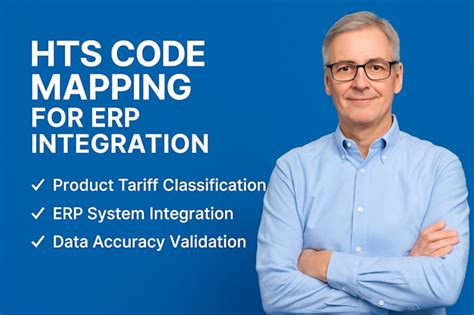 Map Accurate Hts Codes For Erp Or Supply Chain Integration By