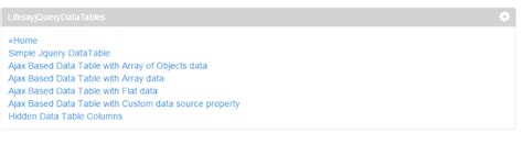 Liferay JQuery Data Table Liferay