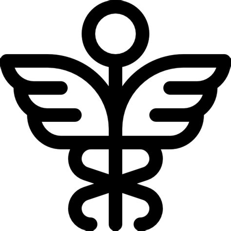 Caduceus Basic Rounded Lineal Icon