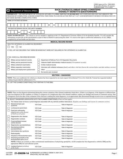 Va Dbq Forms Download Navy Docs