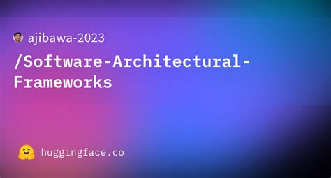 Ajibawa 2023software Architectural Frameworks · Datasets At Hugging Face
