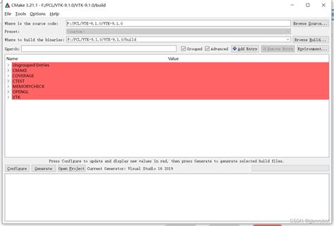 Pcl学习笔记系列（2）—— Vtk的重新编译与安装vtk文件如何修改 Csdn博客