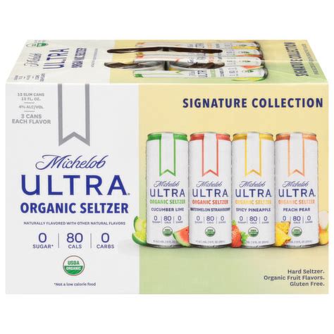 Michelob Ultra Hard Seltzer Organic Signature Collection