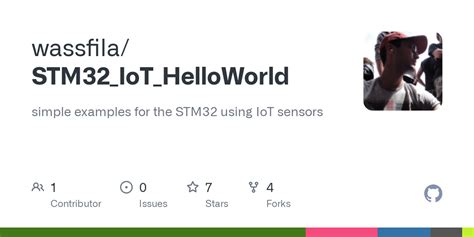 Github Wassfilastm32iothelloworld Simple Examples For The Stm32