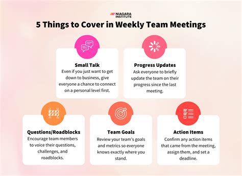 How To Take Your Weekly Team Meetings To The Next Level
