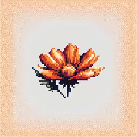 Orange Flower Pfp