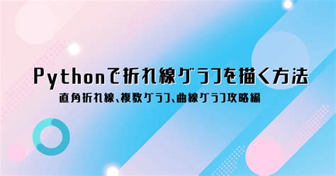 83 Pythonで簡単！折れ線グラフを描く方法 〜直角折れ線、複数グラフ、曲線グラフの実例〜｜友季子python学習中