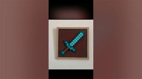 Making Minecraft Sowerd Tutorial With Paper Cube Minecraft Crafts Minecraftdiy Lifesteal