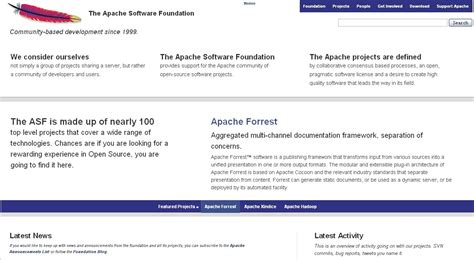 Apache网站首页全面改版 阿里云开发者社区