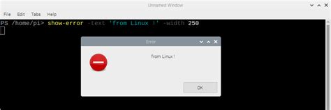 Powershell Core Scripting Gui Controls Widgets Possible On Rpi