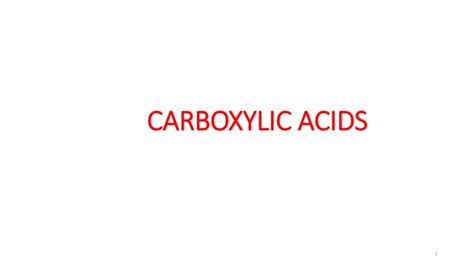 Sch206 Carboxylicacidspdf