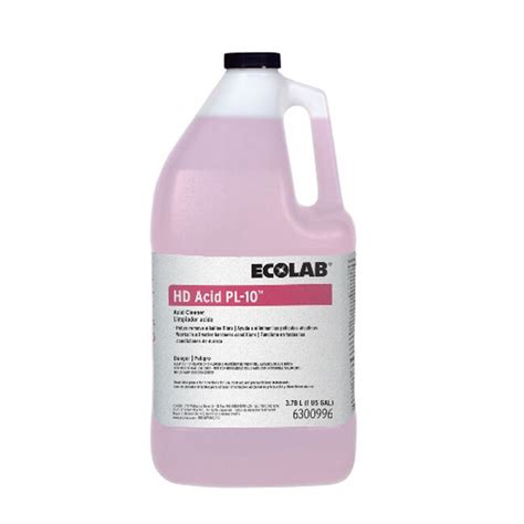 Ecolab Hd Acid Pl 10 Acid Cleaner Closeout The Cheshire Horse