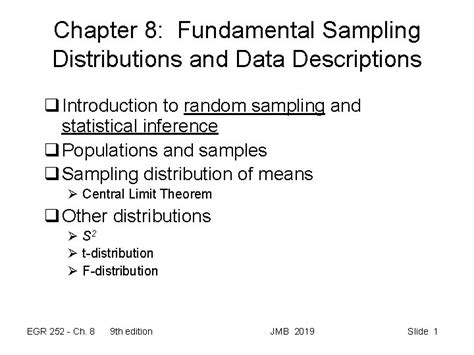 Chapter Fundamental Sampling Distributions And Data Descriptions