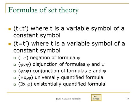 Ppt Axiomatic Set Theory Powerpoint Presentation Free Download Id