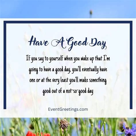 Have A Good Day Wishes