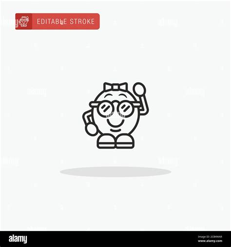 Nerd Icon Vector Nerd Icon For Presentation Stock Vector Image And Art Alamy