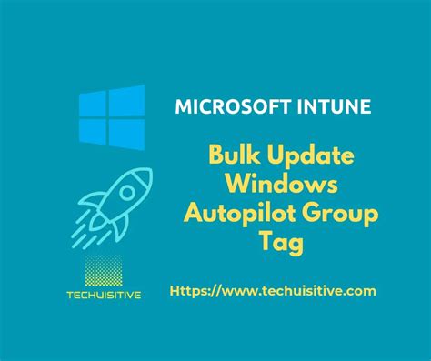 bulk update autopilot group tag using powershell techuisitive