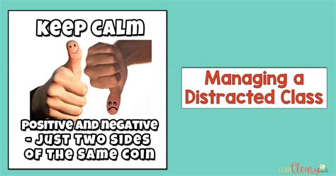 Managing A Distracted Class Leah Cleary