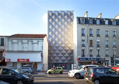 Lankry Architectes Dance School In Paris Has Patterned Cladding