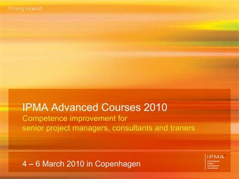 09 11 21 Ipma Course 2010 Presentation Pdf