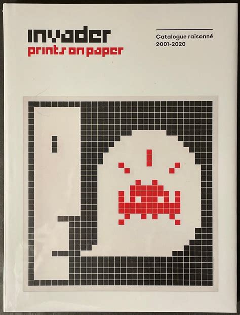Invader Space Invader Prints On Paper Art Book Prints 2001 2020