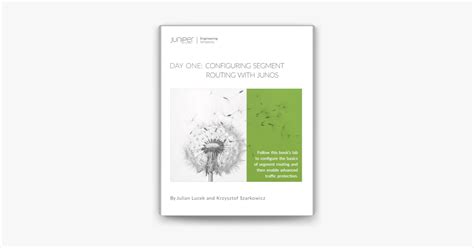 ‎day one configuring segment routing with junos by julian lucek