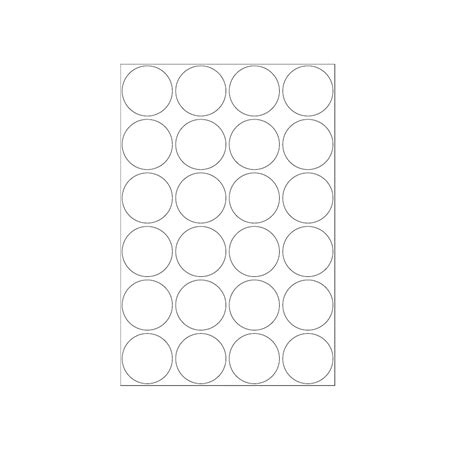 Label Color Coded Dot Sheet Form 1″ Nevs Ink Inc