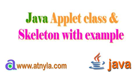 Understanding The Applet Class In Java A Comprehensive Guide
