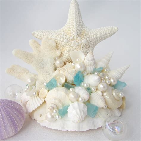 Seashell Cake Topper Etsy