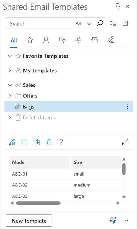 How To Create And Edit Datasets In Email Templates For Outlook