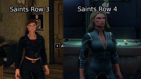 Saints Row 4 Girl Characters