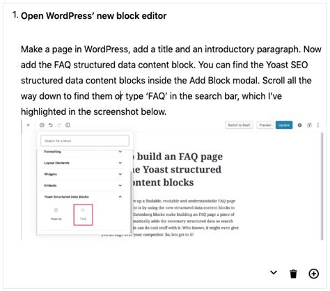 How To Add Howto Schema Using Yoast Seo Blocks Wiredgorilla