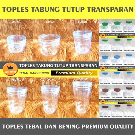 Jual TOPLES TABUNG TOPLES TABUNG TUTUP TRANSPARAN TOPLES TABUNG TUTUP BENING Shopee Indonesia